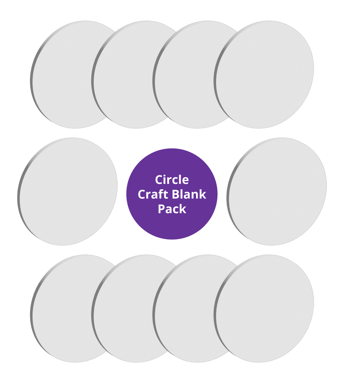 Preschool Craft Pack - Circle – Simply Engraved Gifts