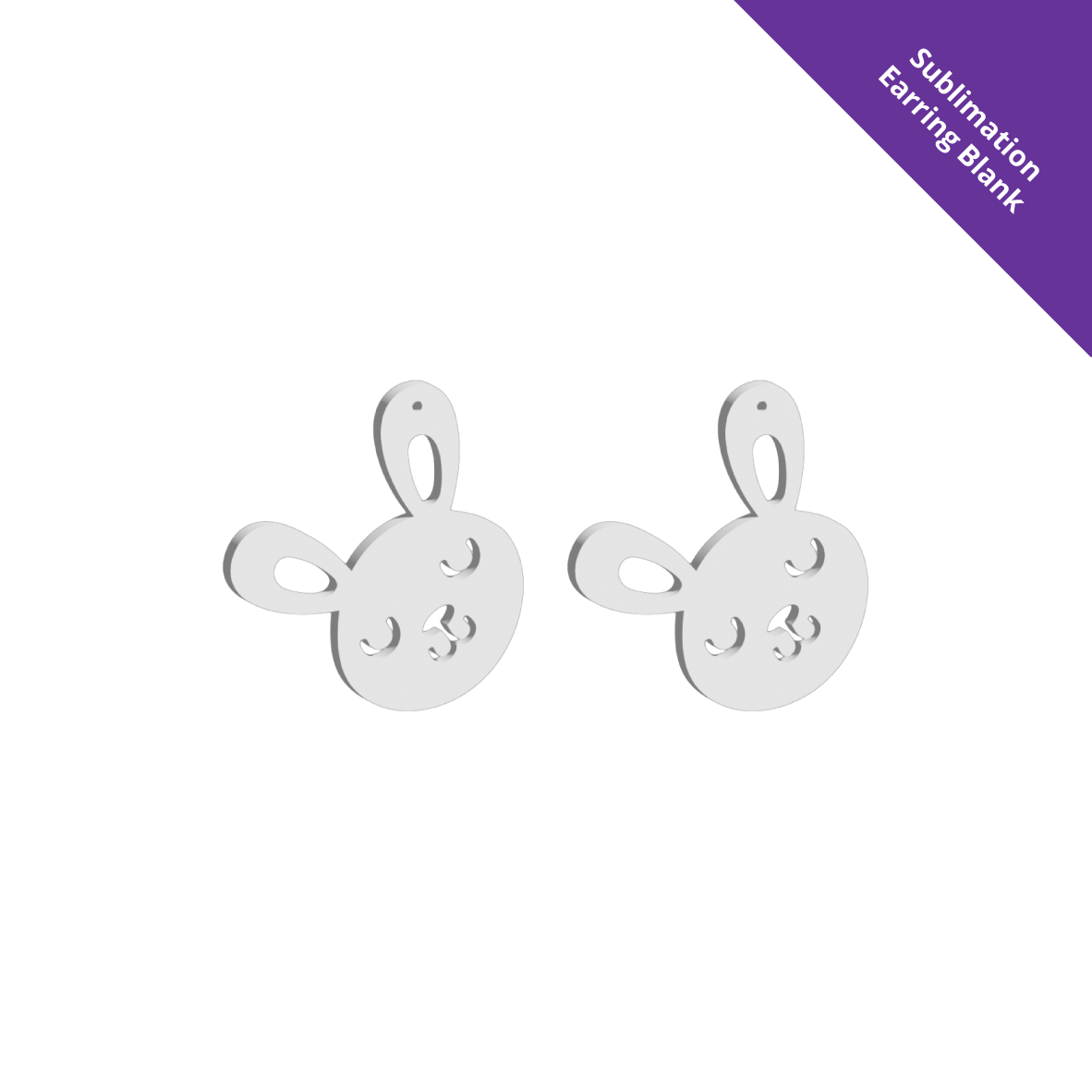Hanging Earring 0027 - 60mm Drop [White] – Simply Engraved Gifts